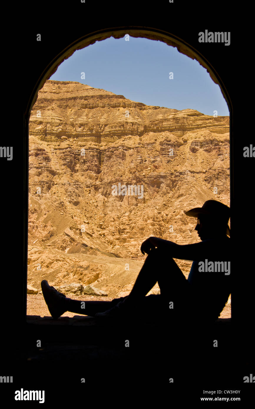 Window Of Loneliness Stock Photo - Alamy