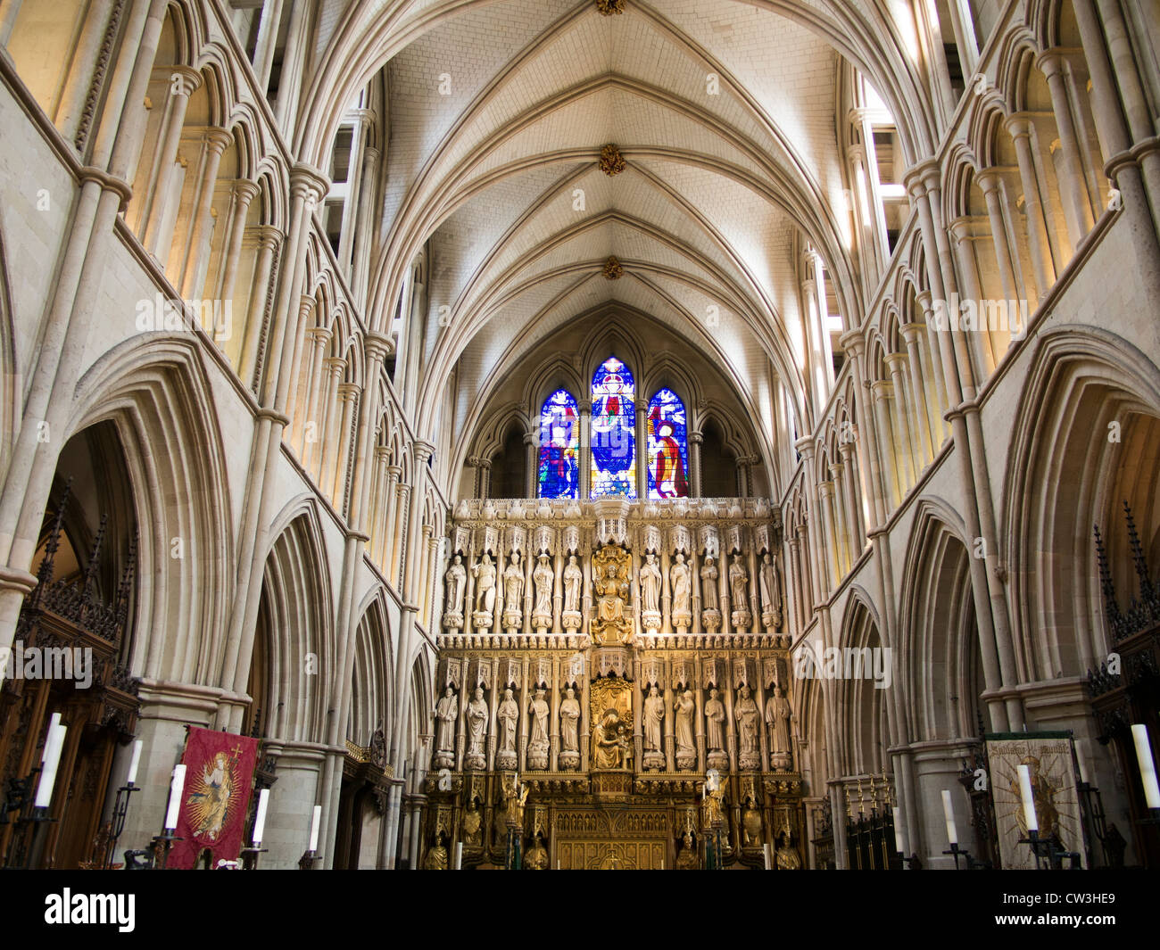 Interior of Southwark Cathedral, London Stock Photo - Alamy