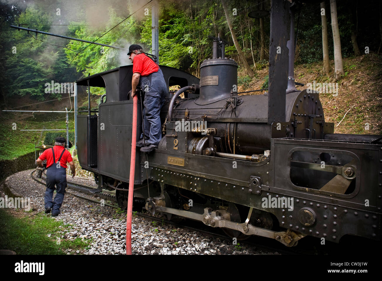 Monte generoso steam hi-res stock photography and images - Alamy