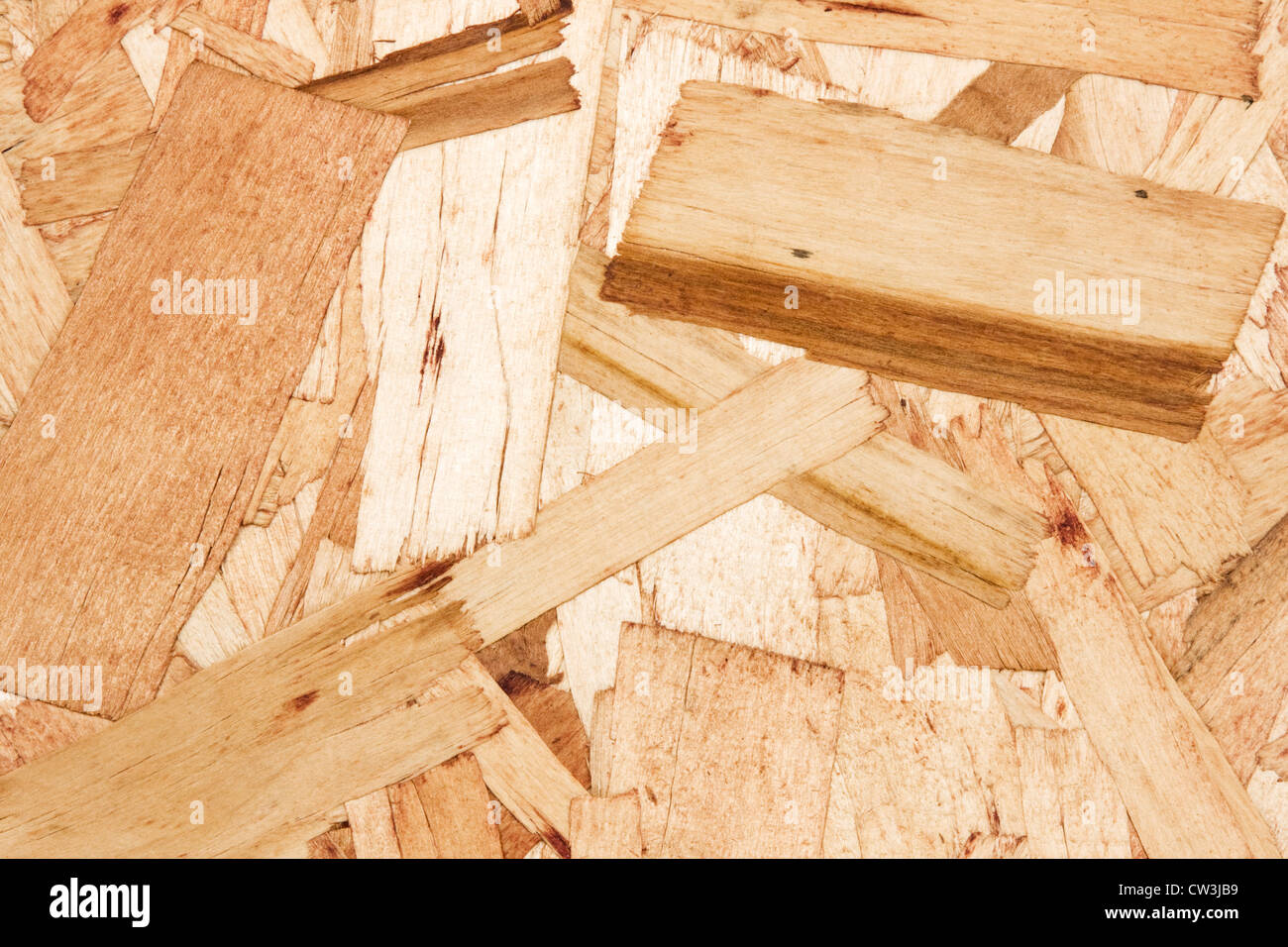 Close-up of wafer board or oriented strand board Stock Photo - Alamy