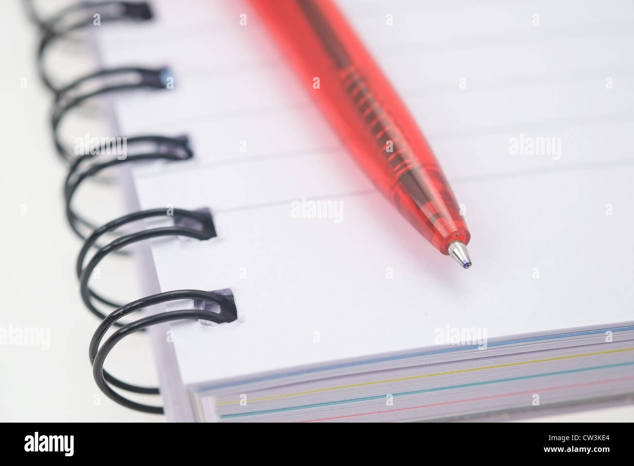 Notepad and pen hi-res stock photography and images - Alamy