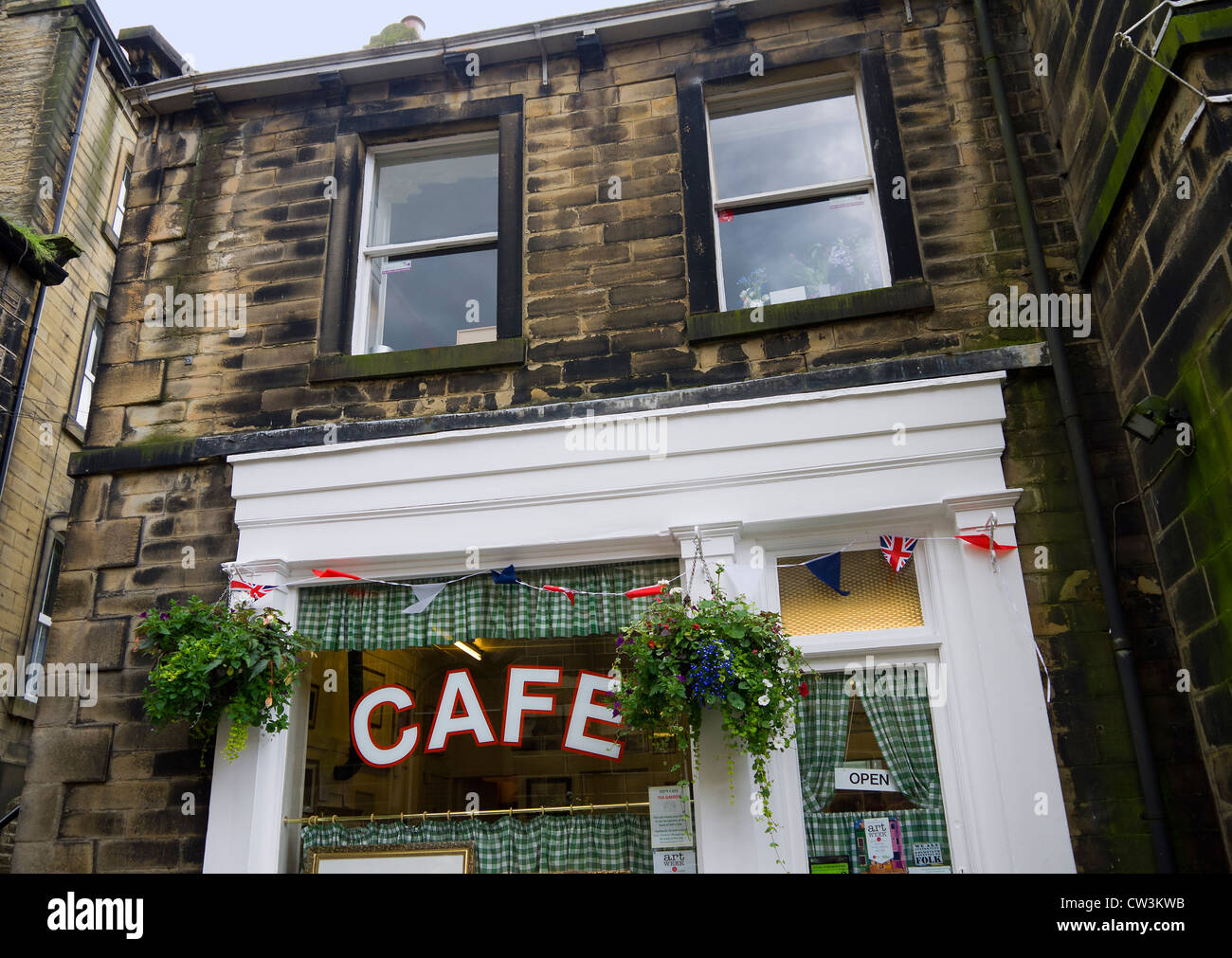 Sid's Cafe in Holmfirth, the Last of the Summer Wine Country in West ...