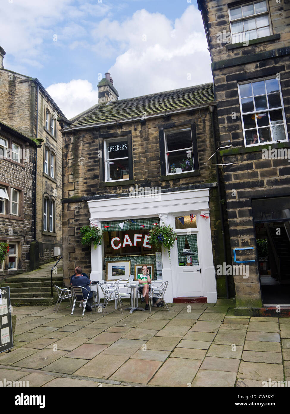Sid's Cafe in Holmfirth, the Last of the Summer Wine Country in West ...