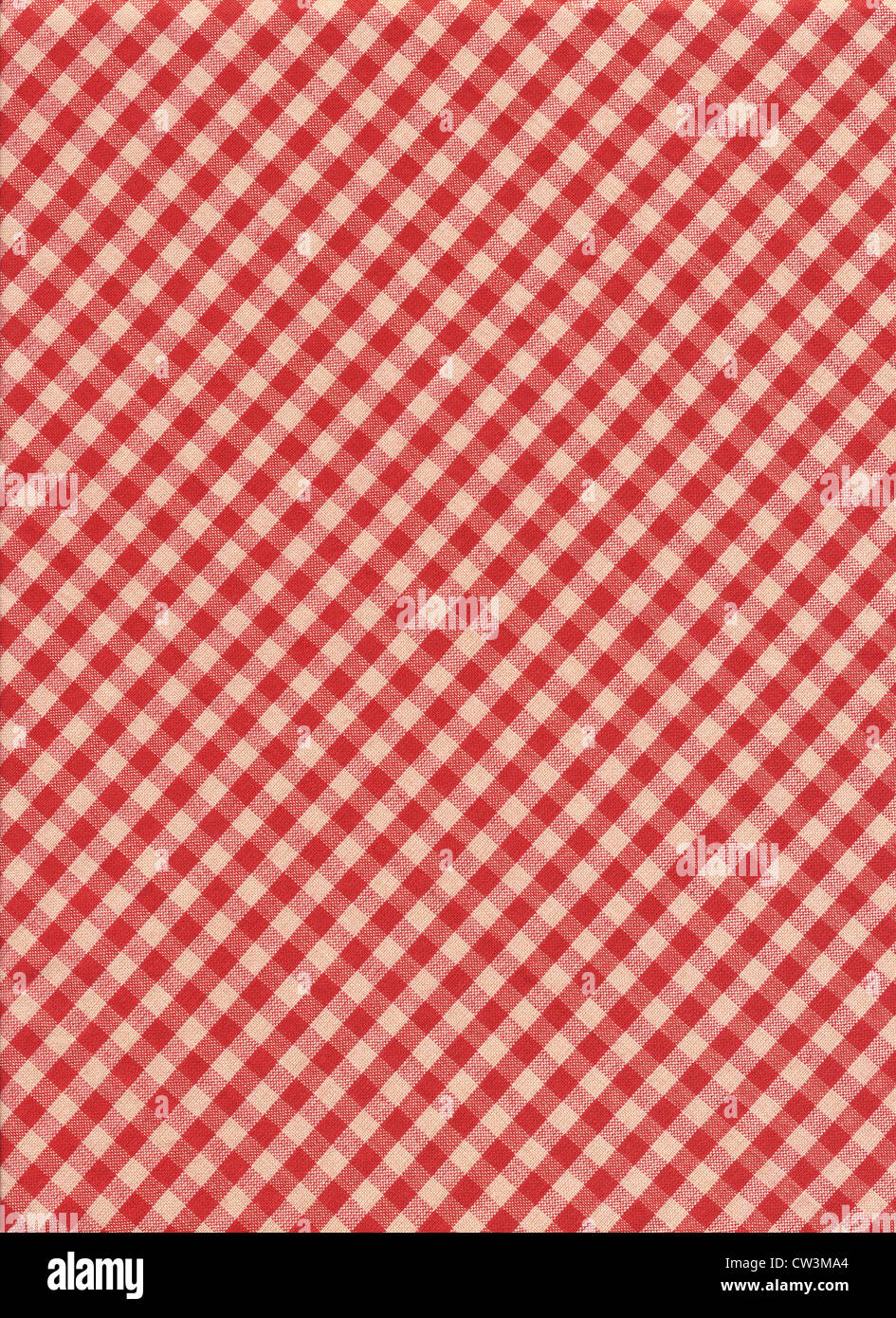 Red and gray diagonal checkered tablecloth textile background Stock ...