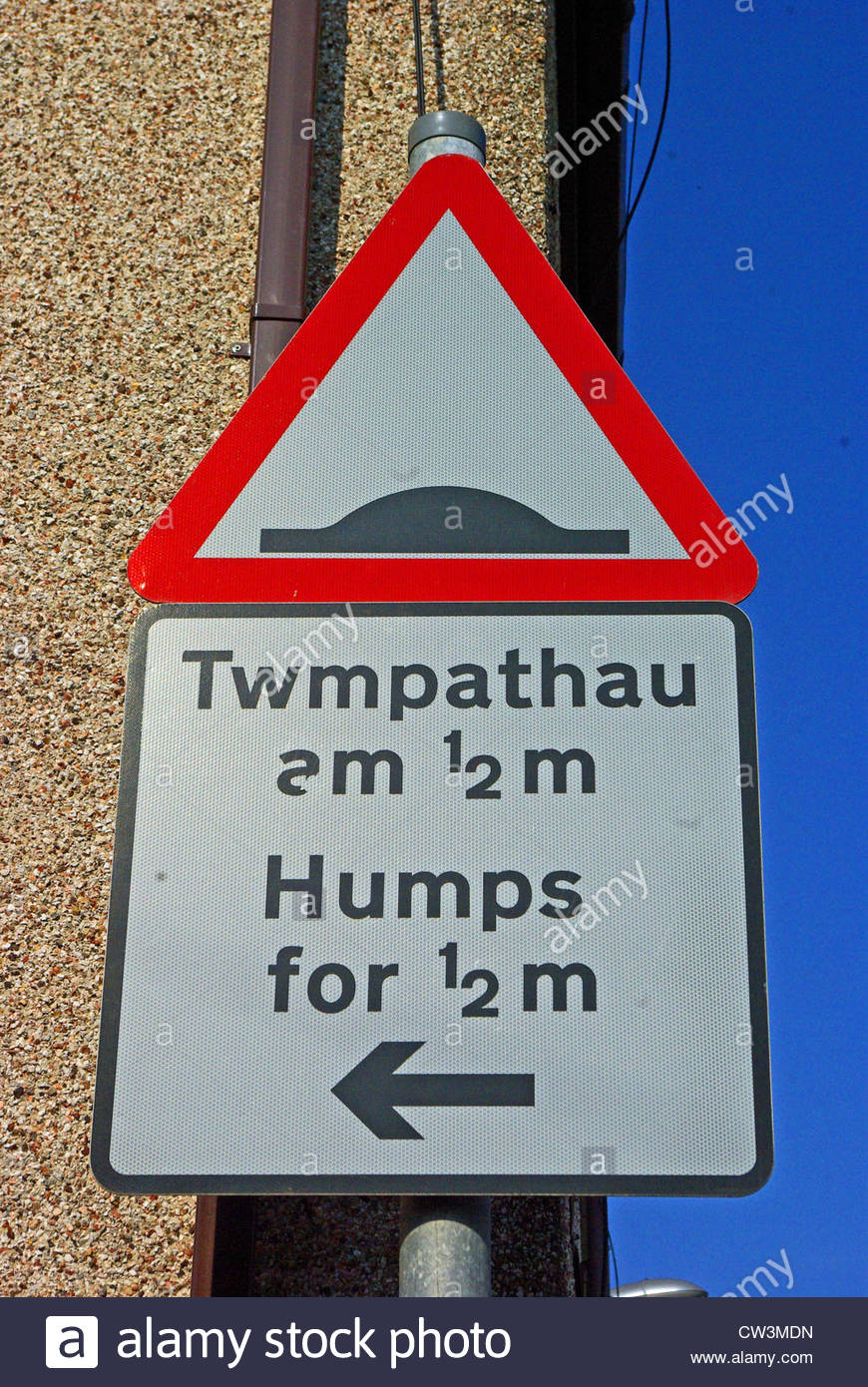 Humps Road Sign Stock Photos & Humps Road Sign Stock Images - Alamy