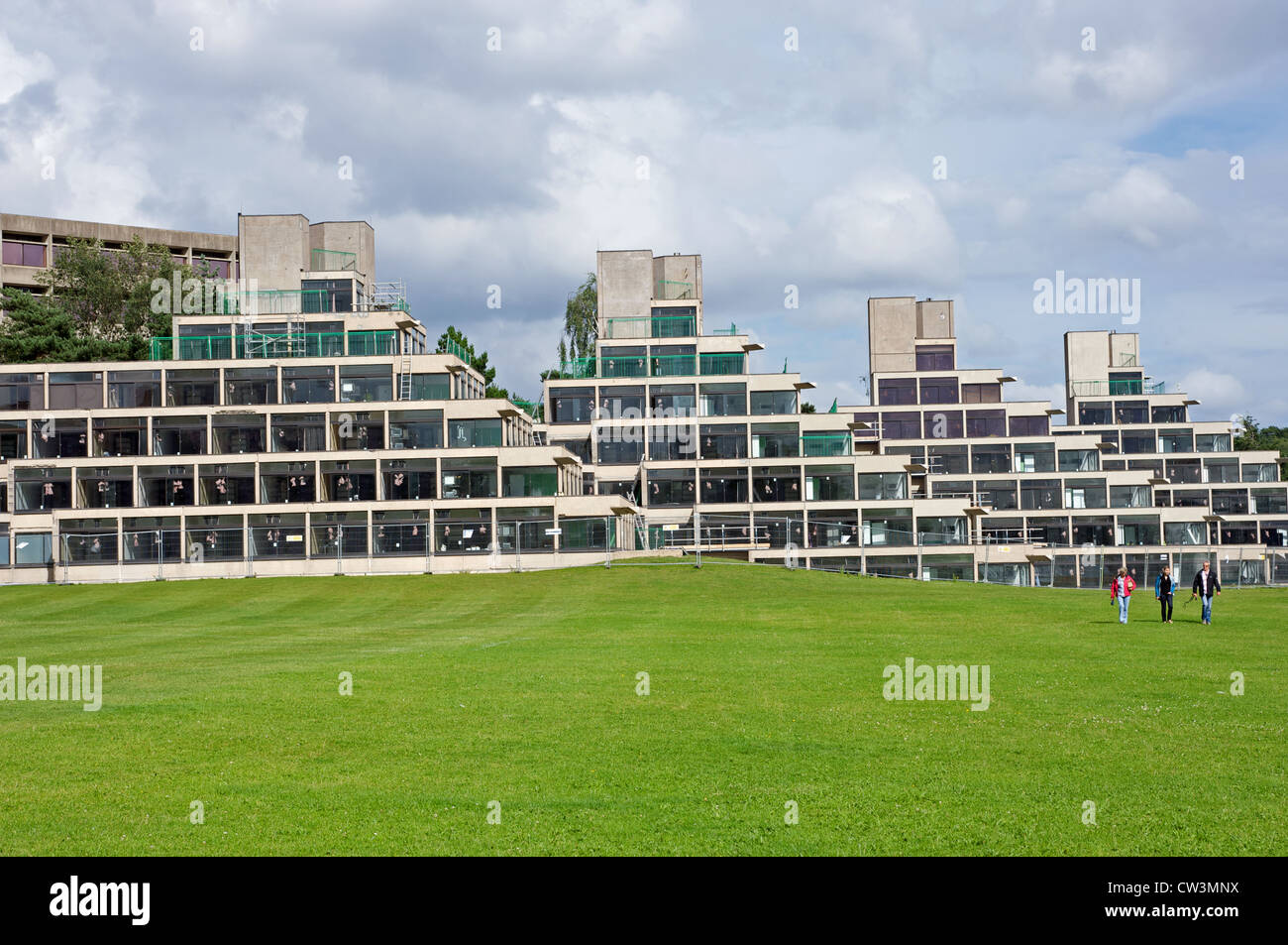 Student accommodation know as Ziggurats buildings, University of East ...