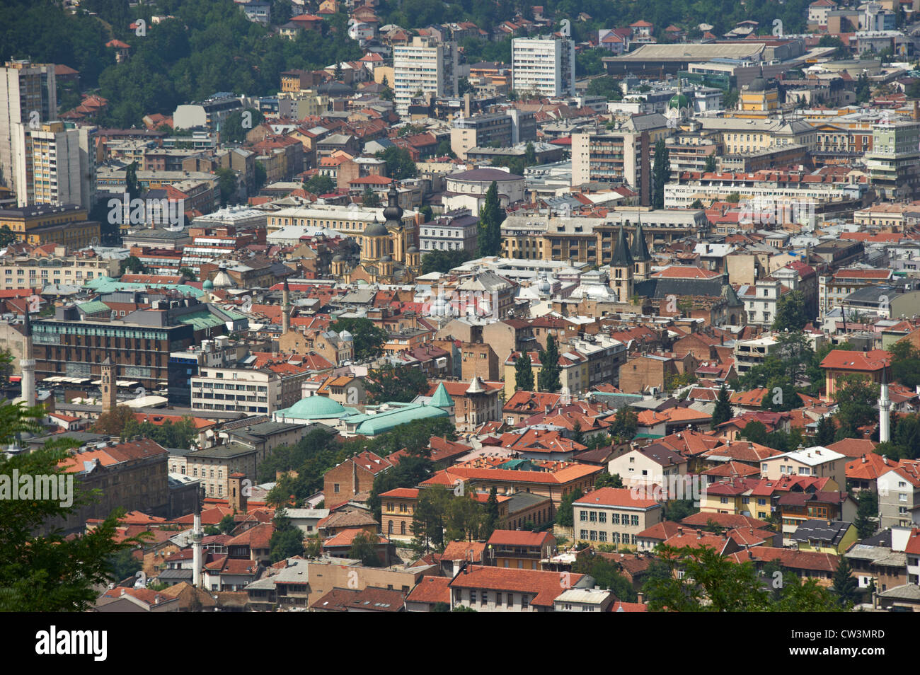 Sarajevo aerial hi-res stock photography and images - Alamy