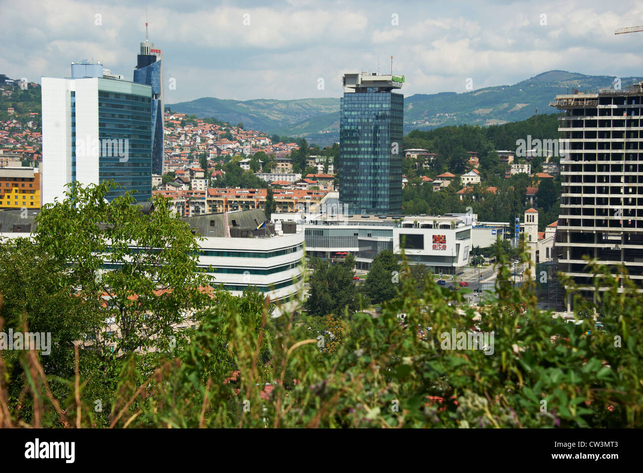 Sarajevo aerial hi-res stock photography and images - Alamy