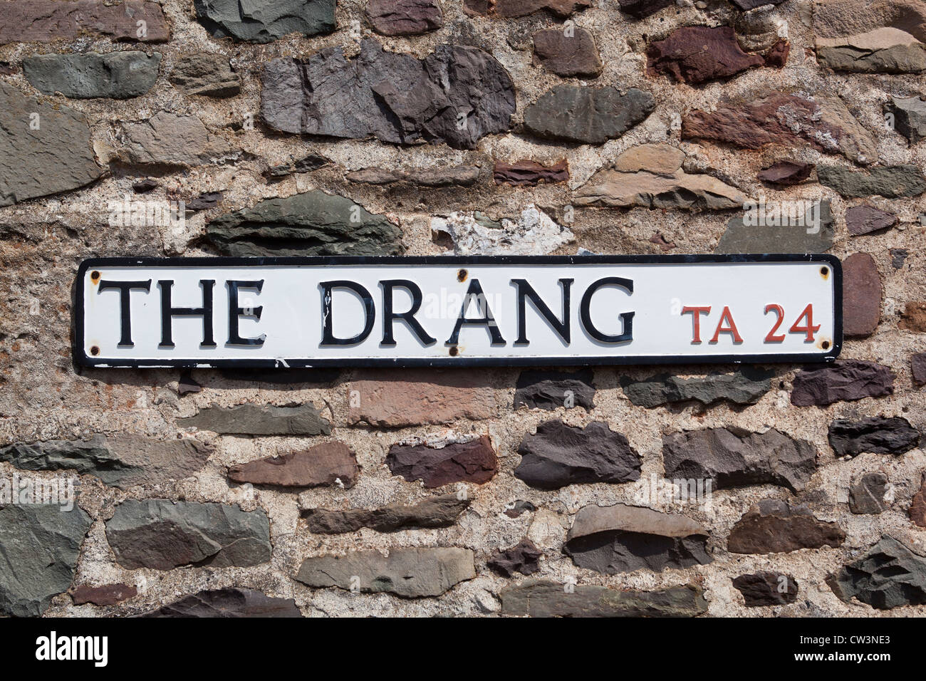 The Drang Porlock Stock Photo - Alamy