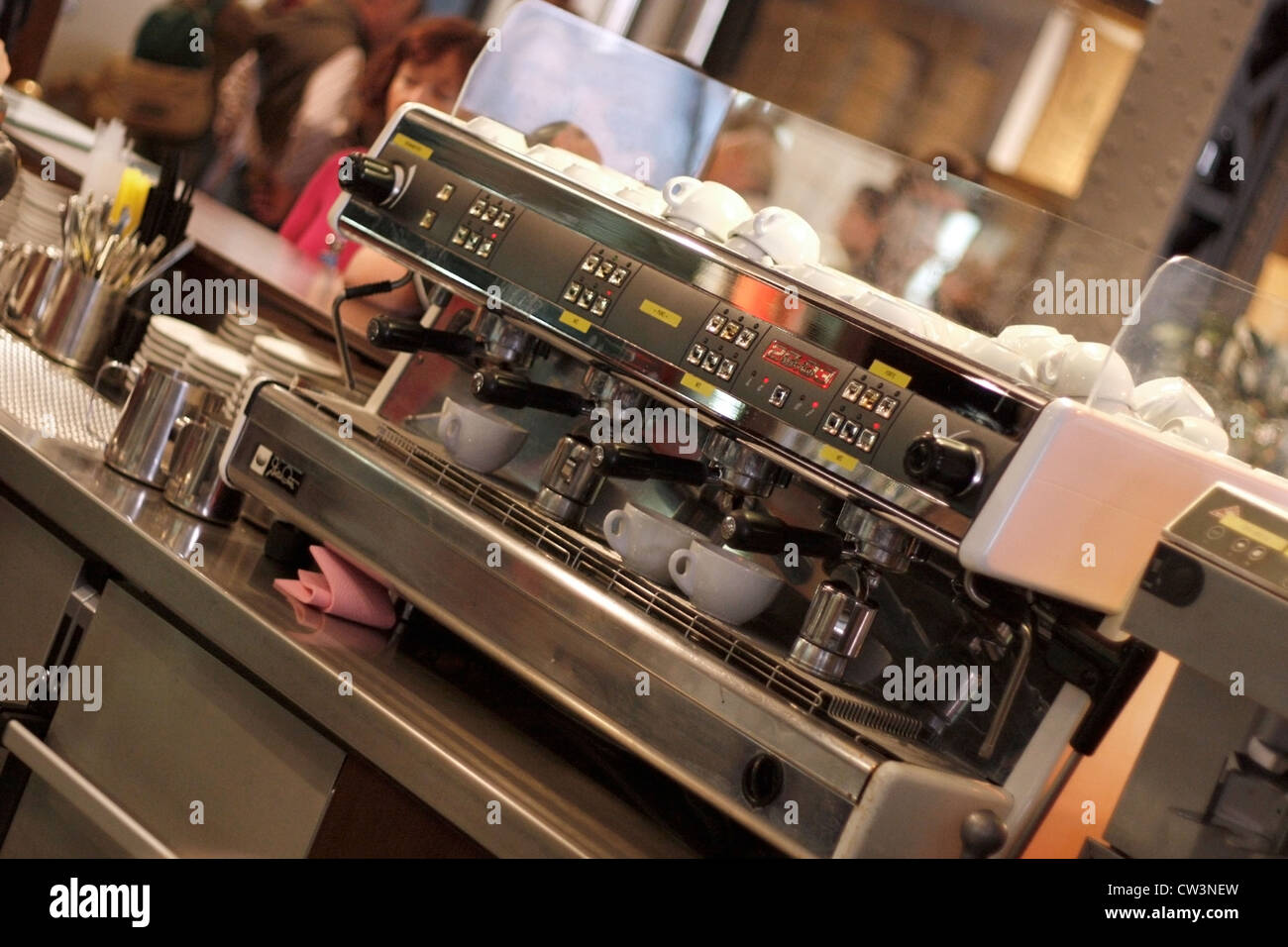 Industrial espresso machine hi-res stock photography and images - Alamy