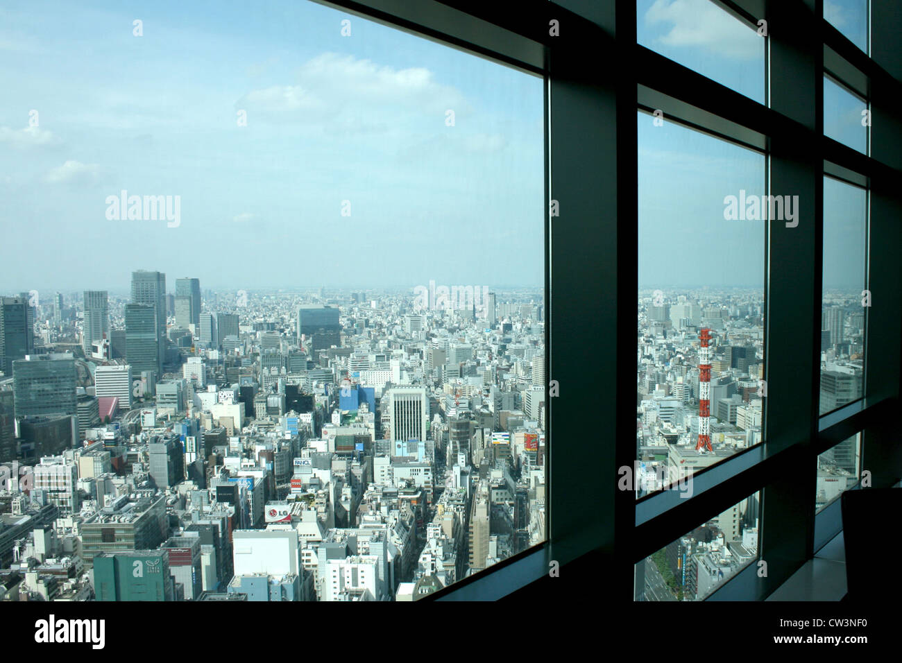 Birds eye view tokyo city hi-res stock photography and images - Alamy