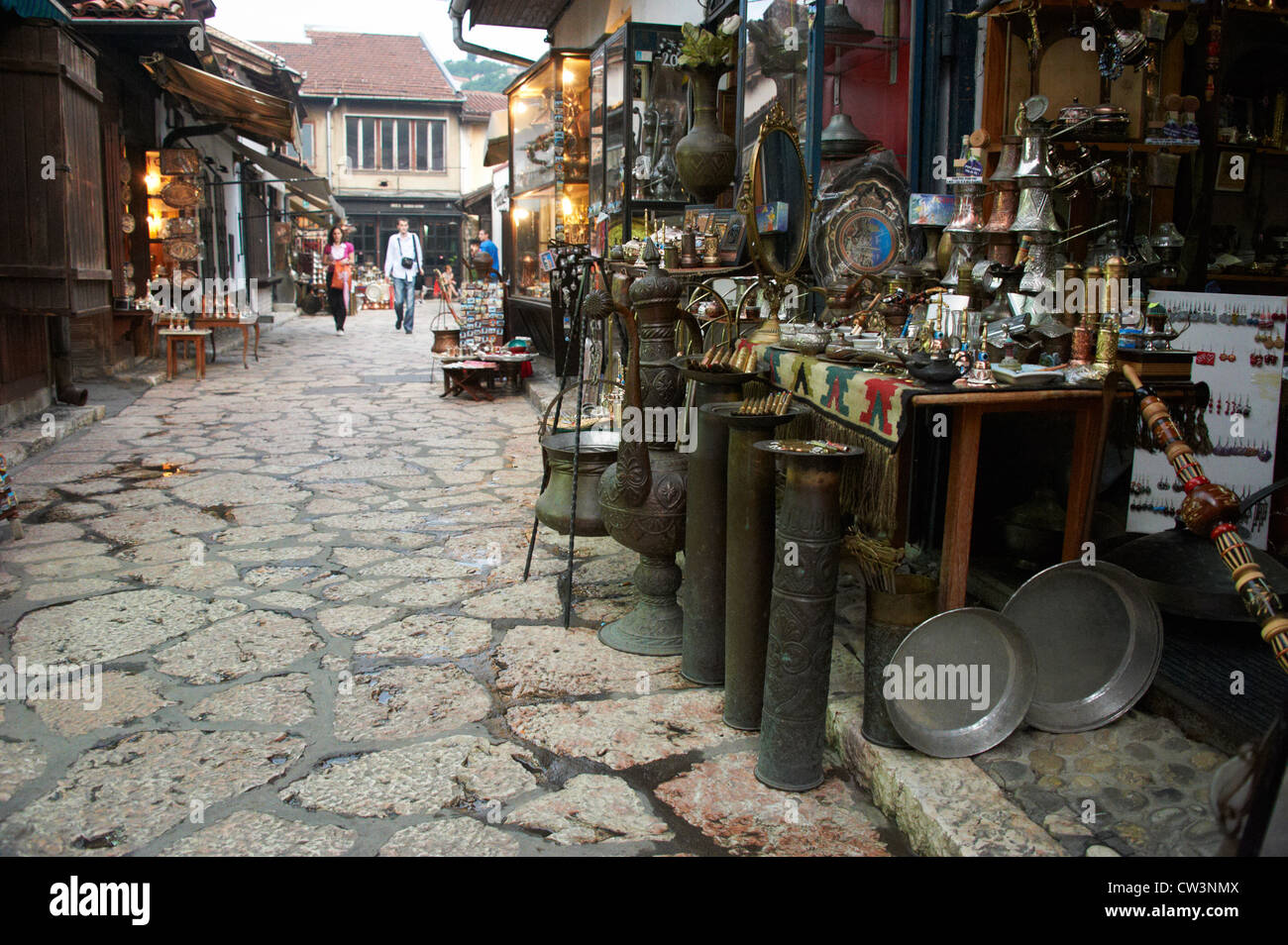 Baščaršija - Bashcharshiya the heart of old Sarajevo, Shops in the ...