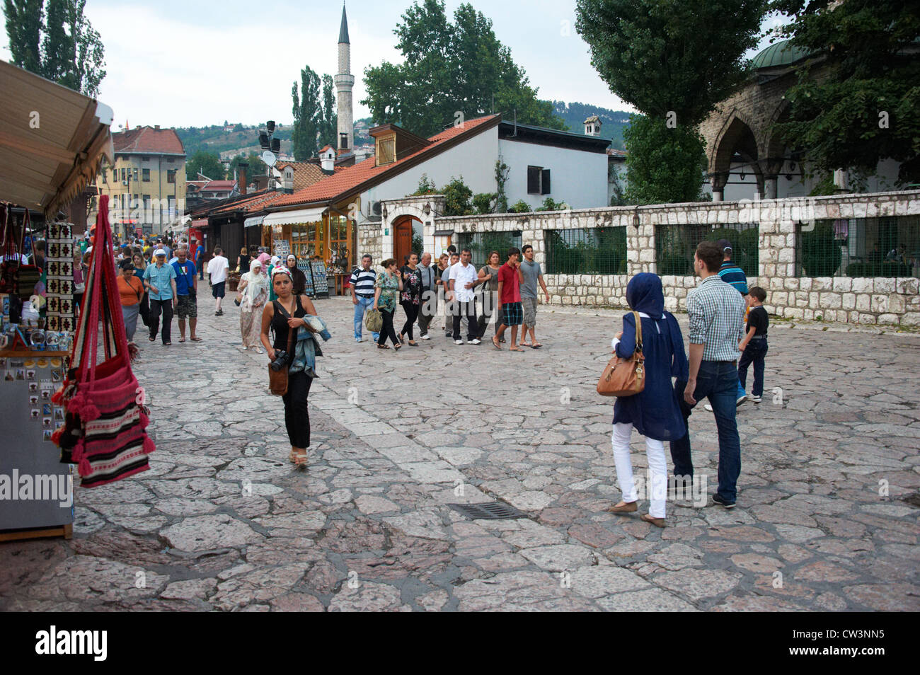 Baščaršija - Bashcharshiya the heart of old Sarajevo, Shops in the ...