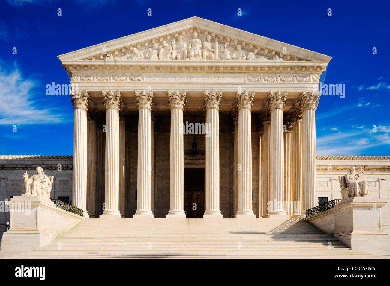 The United States Supreme Court building, Washington, DC Stock Photo ...