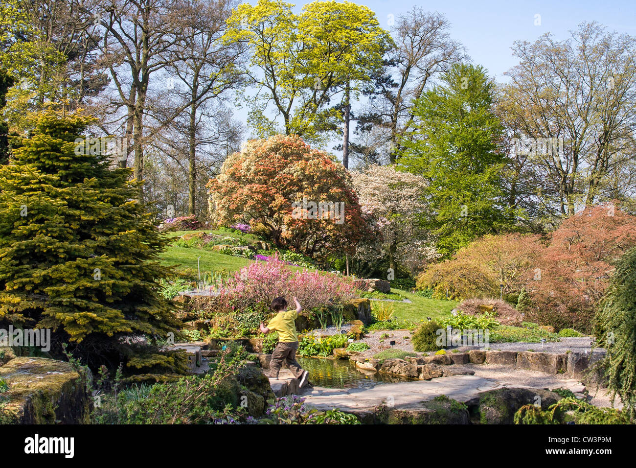 A Spring view of the beautiful Wisley Gardens Stock Photo - Alamy