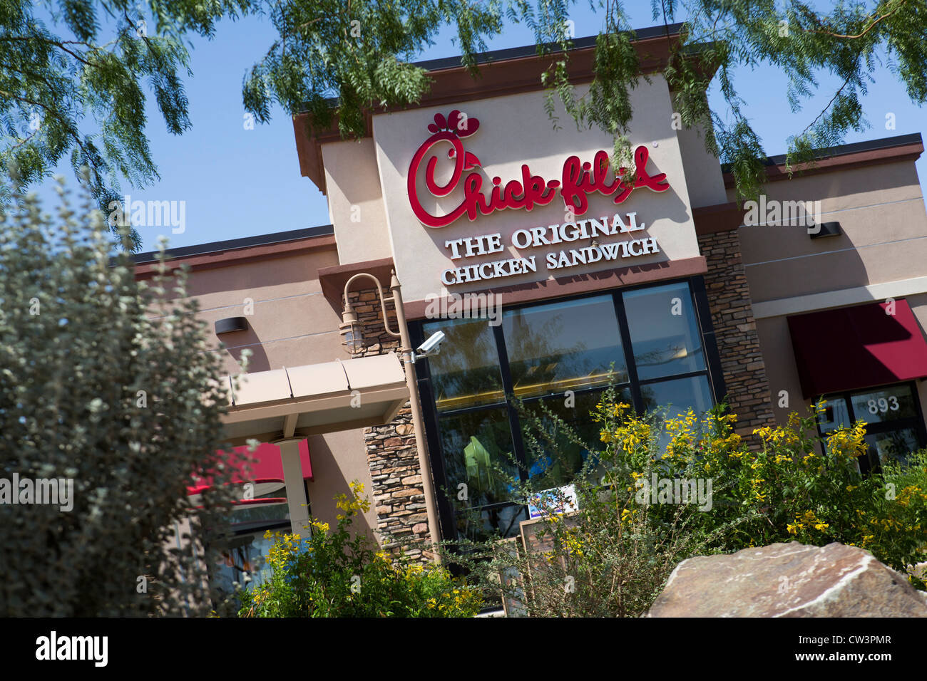 A Chik-Fil-A restaurant location Stock Photo - Alamy