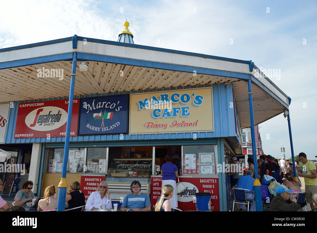 Marco's Cafe ( featured in 'Gavin & Stacey' sitcom ), Barry Island ...