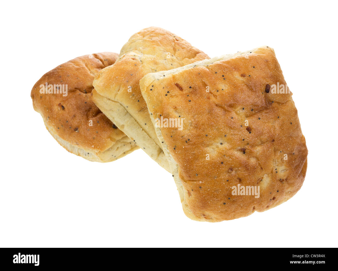 Square sandwich rolls Stock Photo - Alamy