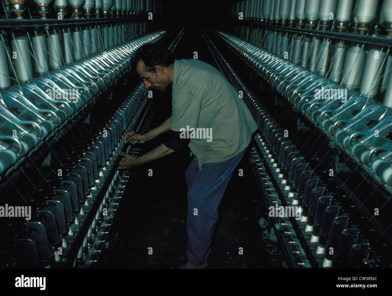 Cotton ginnery in Egypt Stock Photo - Alamy