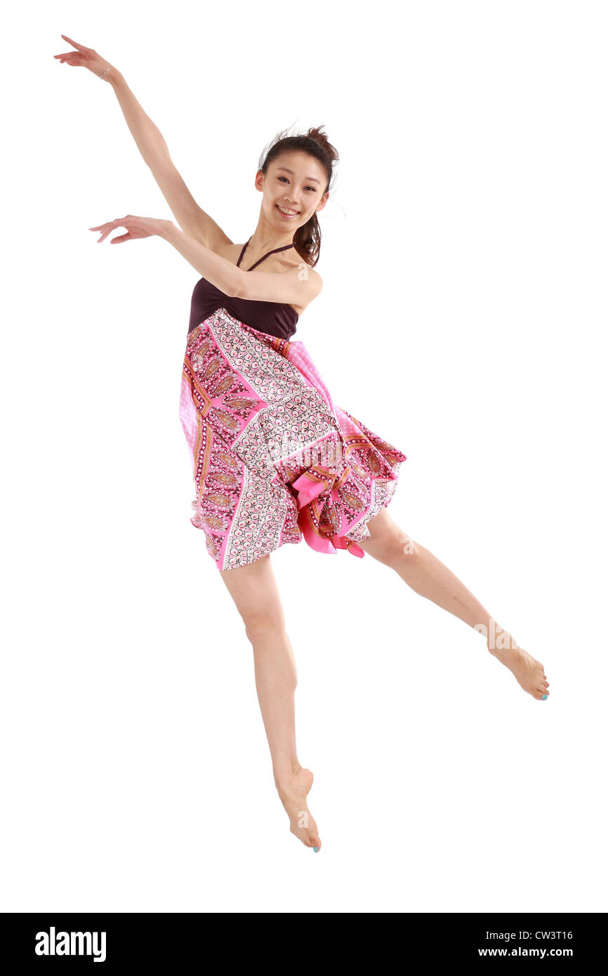 Young female dancer Cut Out Stock Images & Pictures - Alamy