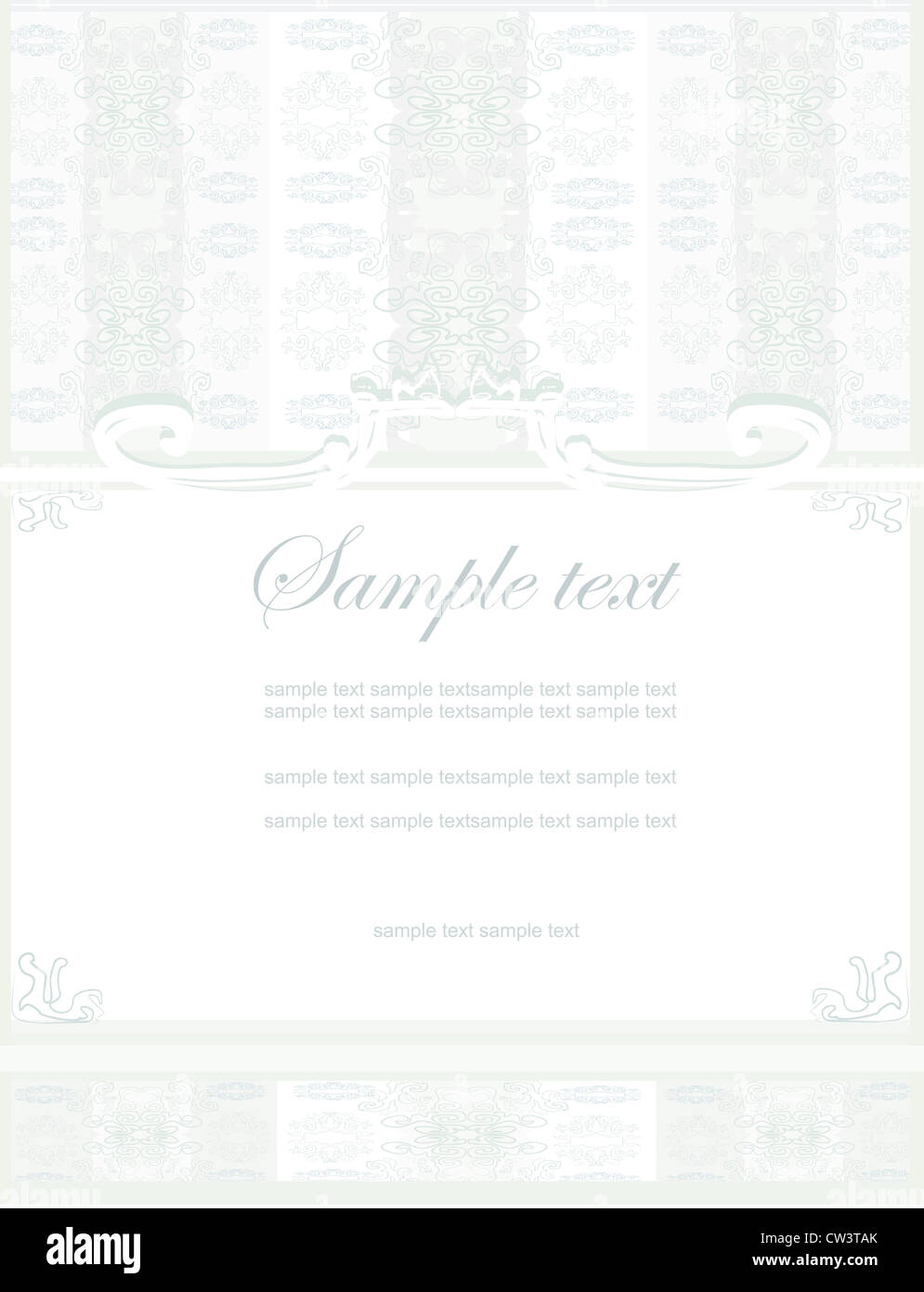 wedding invitation card Stock Photo - Alamy