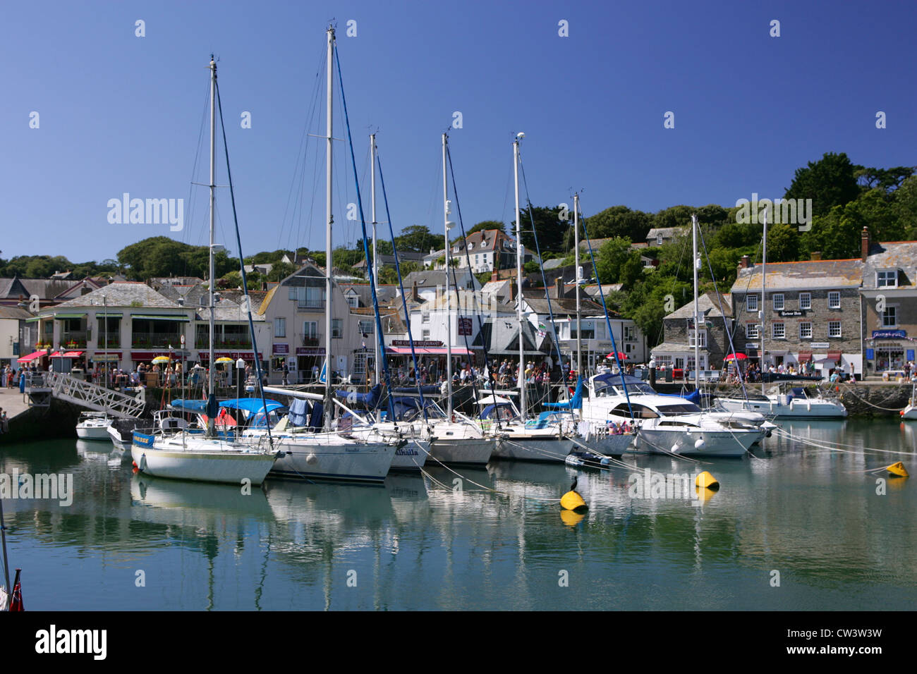 Padstow, Cornwall Harbour Scene, july 2012 Stock Photo - Alamy