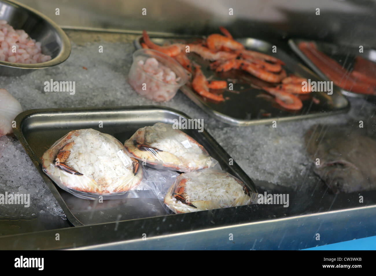 Dressed crab seafood hi-res stock photography and images - Alamy