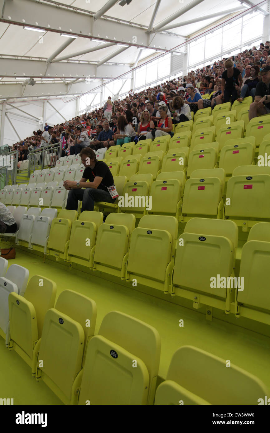 EMPTY SEATS AT THE LONDON 2012 OLYMPIC GAMES VENUES Stock Photo - Alamy