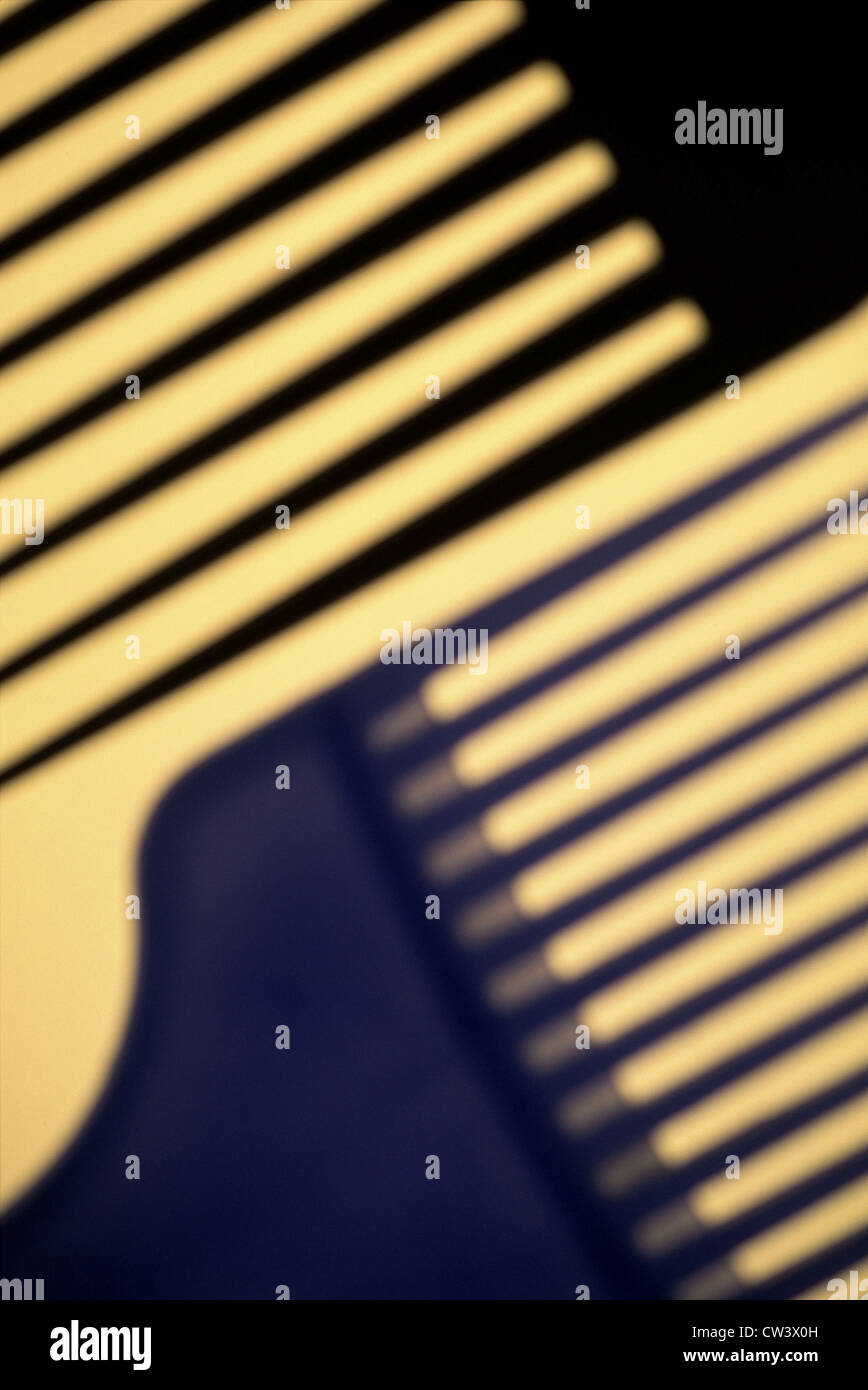 Close-up of two combs Stock Photo - Alamy