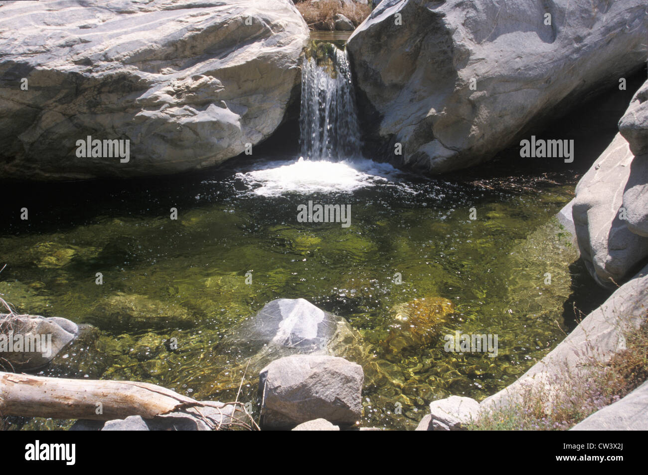 Tahquitz Canyon and waterfall in Palm Springs, California, Indian ...