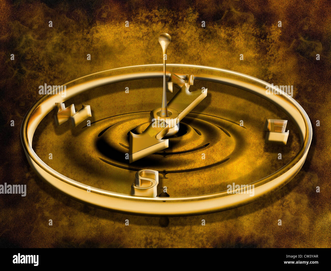 How to make a compass hi-res stock photography and images - Alamy