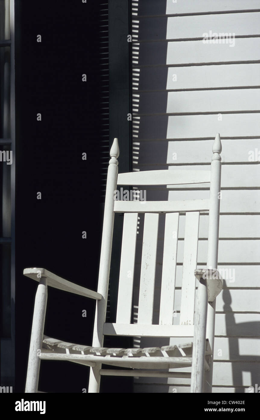 Rocking chair shadow hi-res stock photography and images - Alamy
