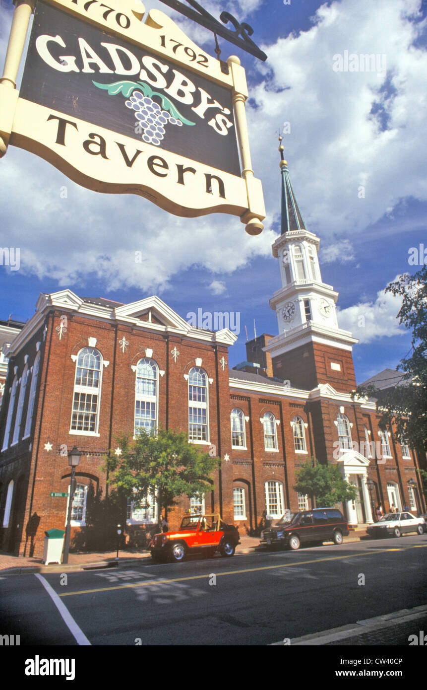 Gadsby's Tavern Museum in Old Town Alexandria, Alexandria, Washington ...