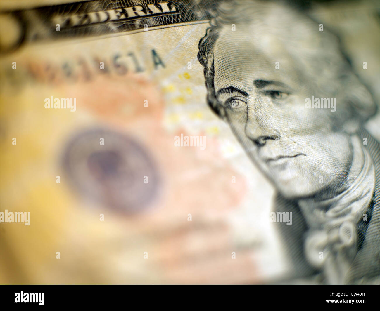 Ten dollar bill hi-res stock photography and images - Alamy