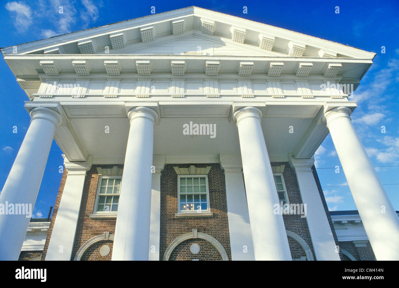 Historic District in the state's capital of Dover, Delaware Stock Photo ...