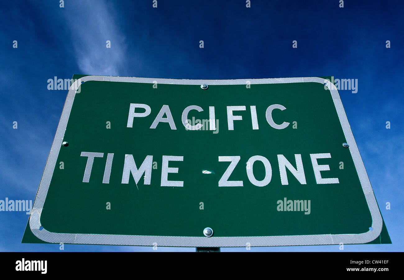 Pacific time zone hi-res stock photography and images - Alamy