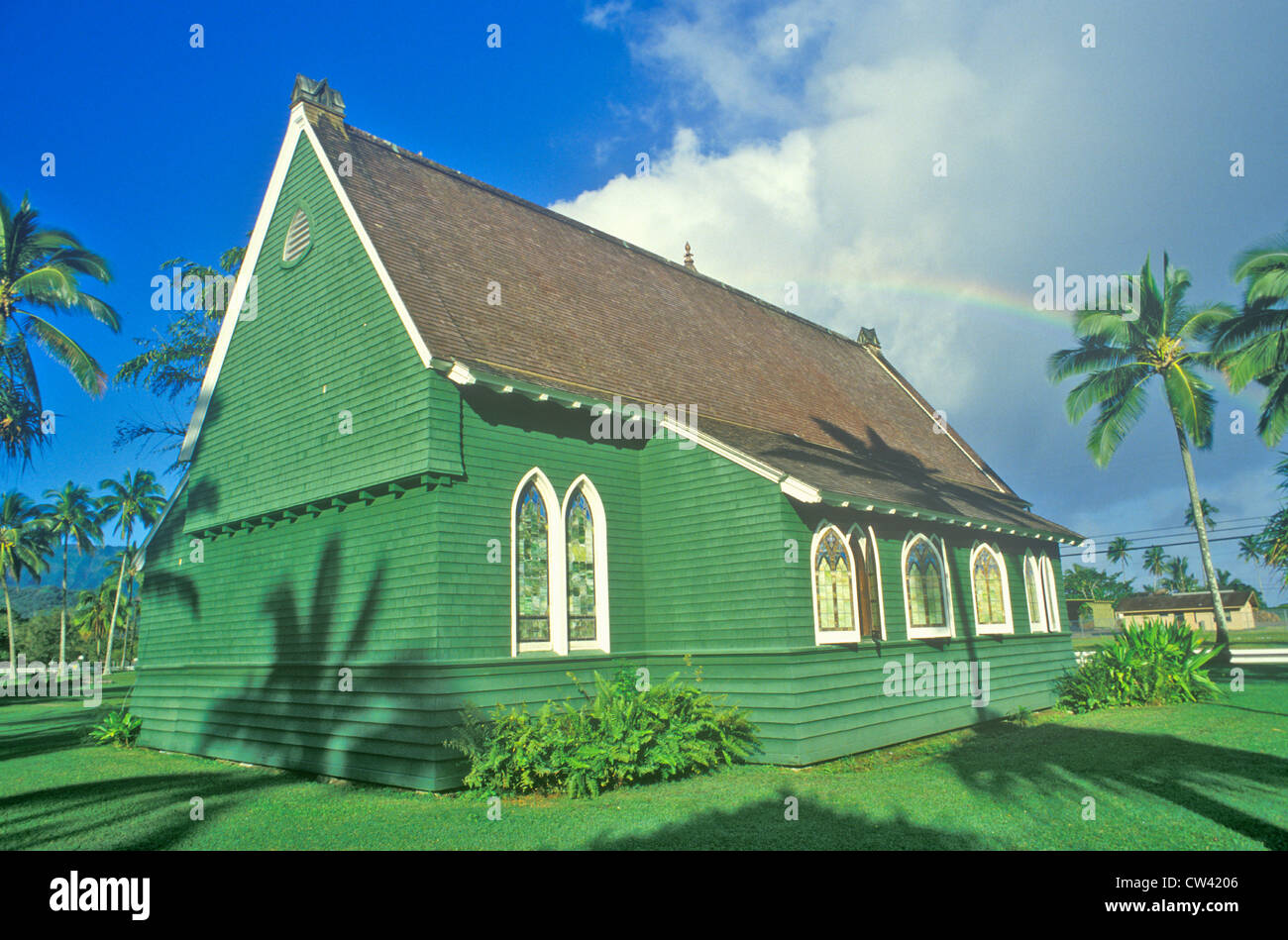 Church in Kauai, Hawaii Stock Photo - Alamy
