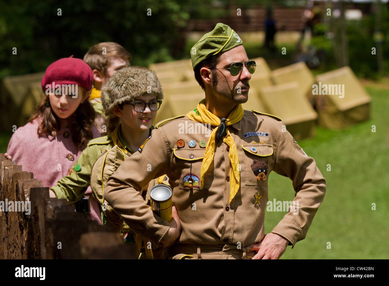 Scout leader hi-res stock photography and images - Alamy