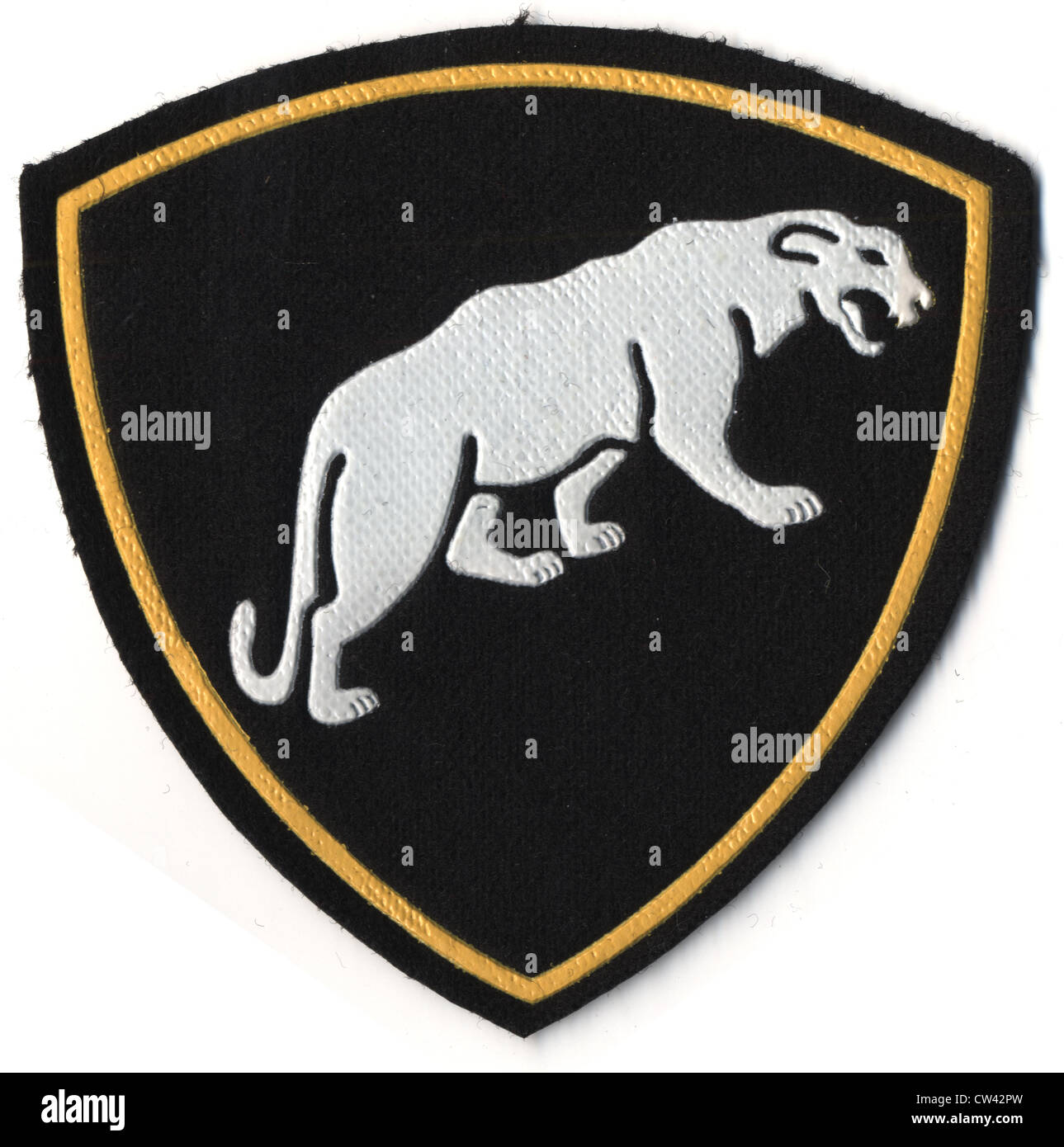 Arm patch of Russian Army. Internal military force. panther Stock Photo ...