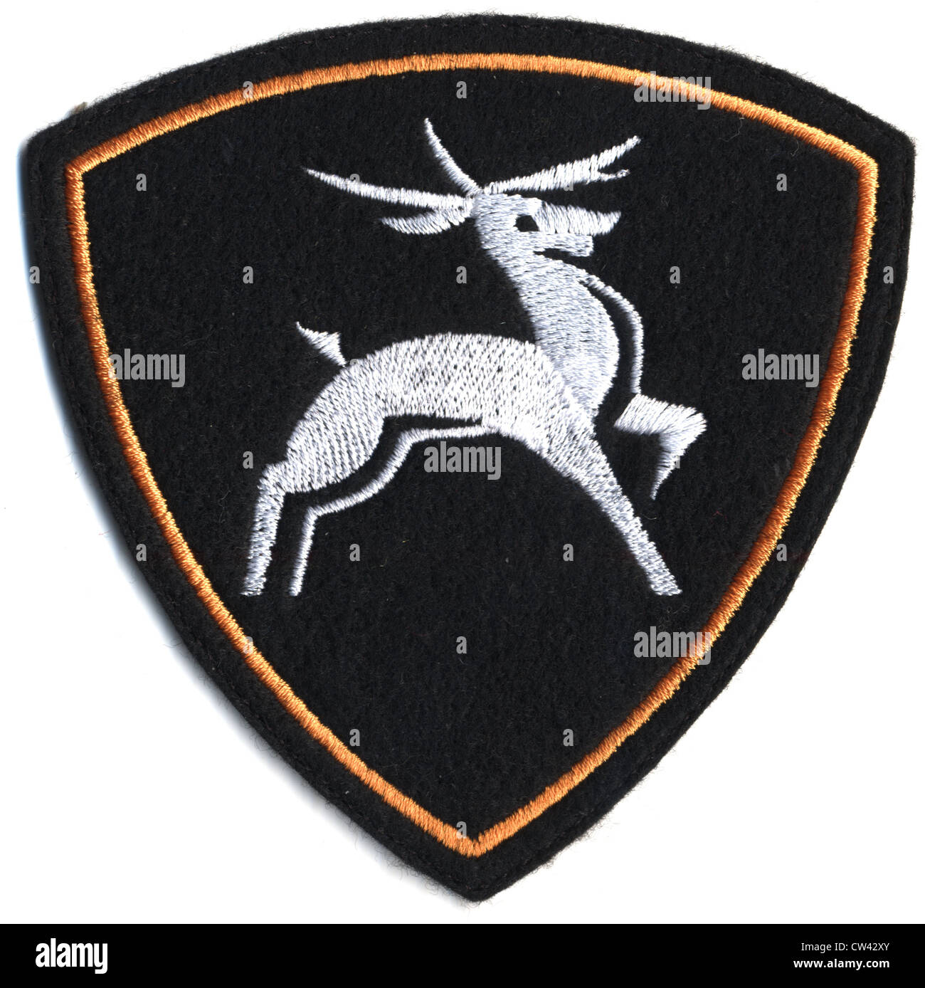 Arm patch of Russian Army. Internal military force. Deer Stock Photo ...