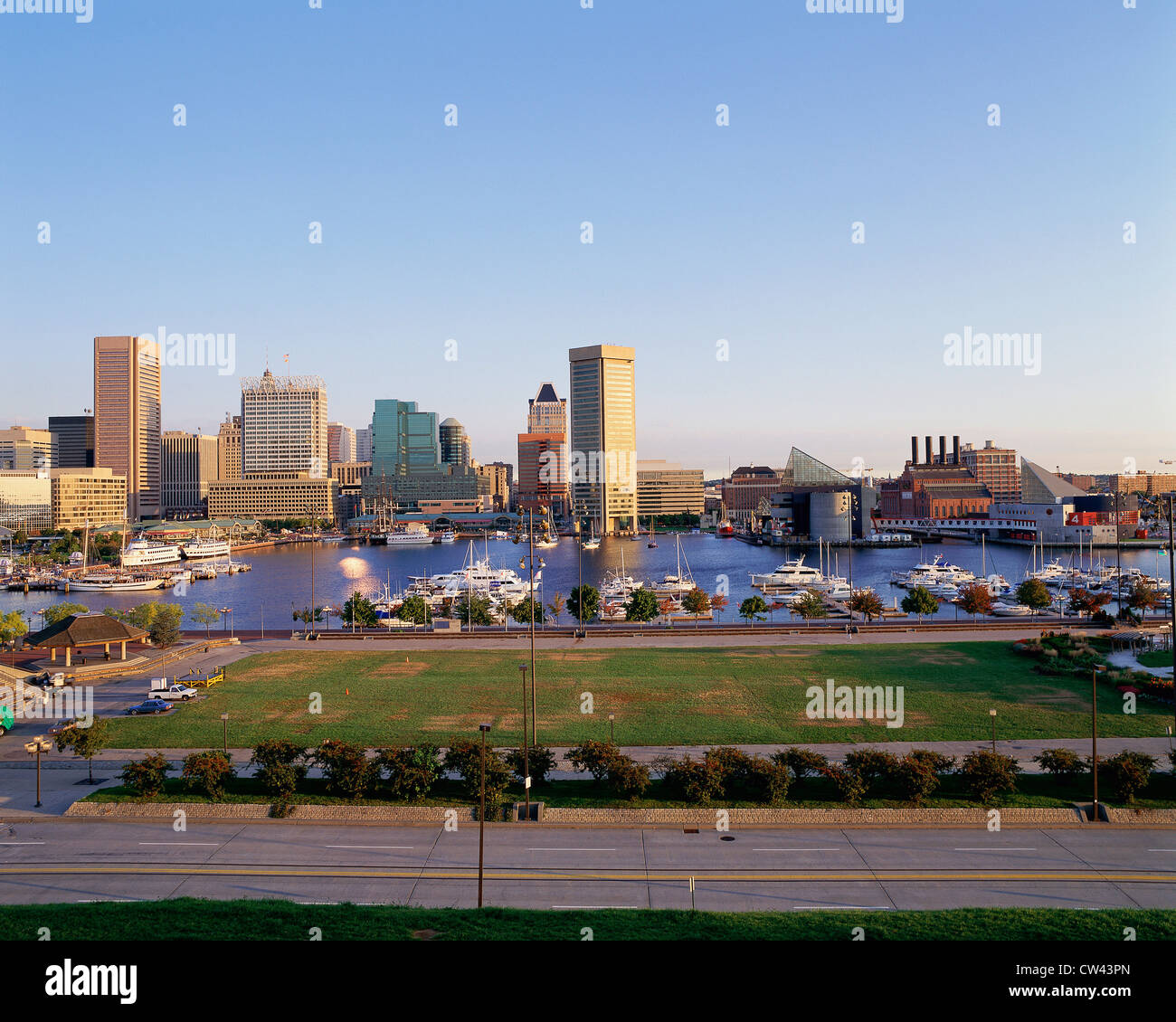 Baltimore md aerial hi-res stock photography and images - Alamy