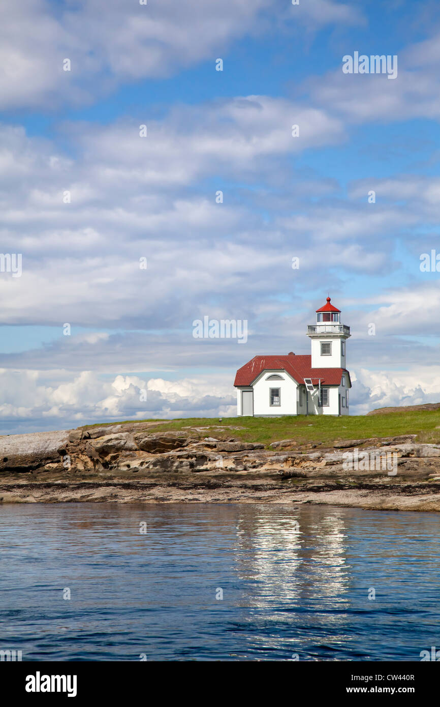 USA, Washington State, San Juan Islands, Patos Island, View of Patos ...