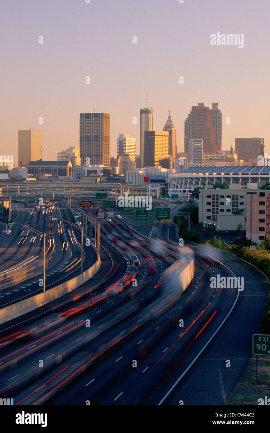 Atlanta rush hour traffic hi-res stock photography and images - Alamy