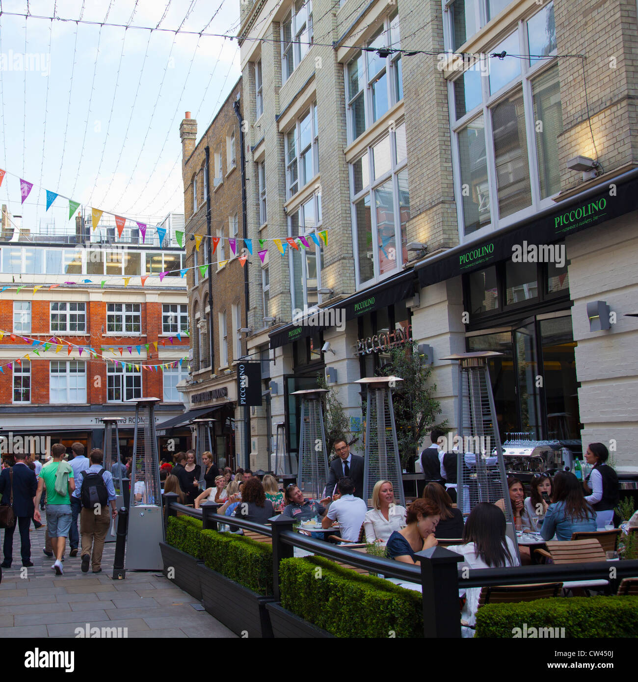 Heddon Street Bars and restaurants, Piccolino, in Mayfair - London UK ...