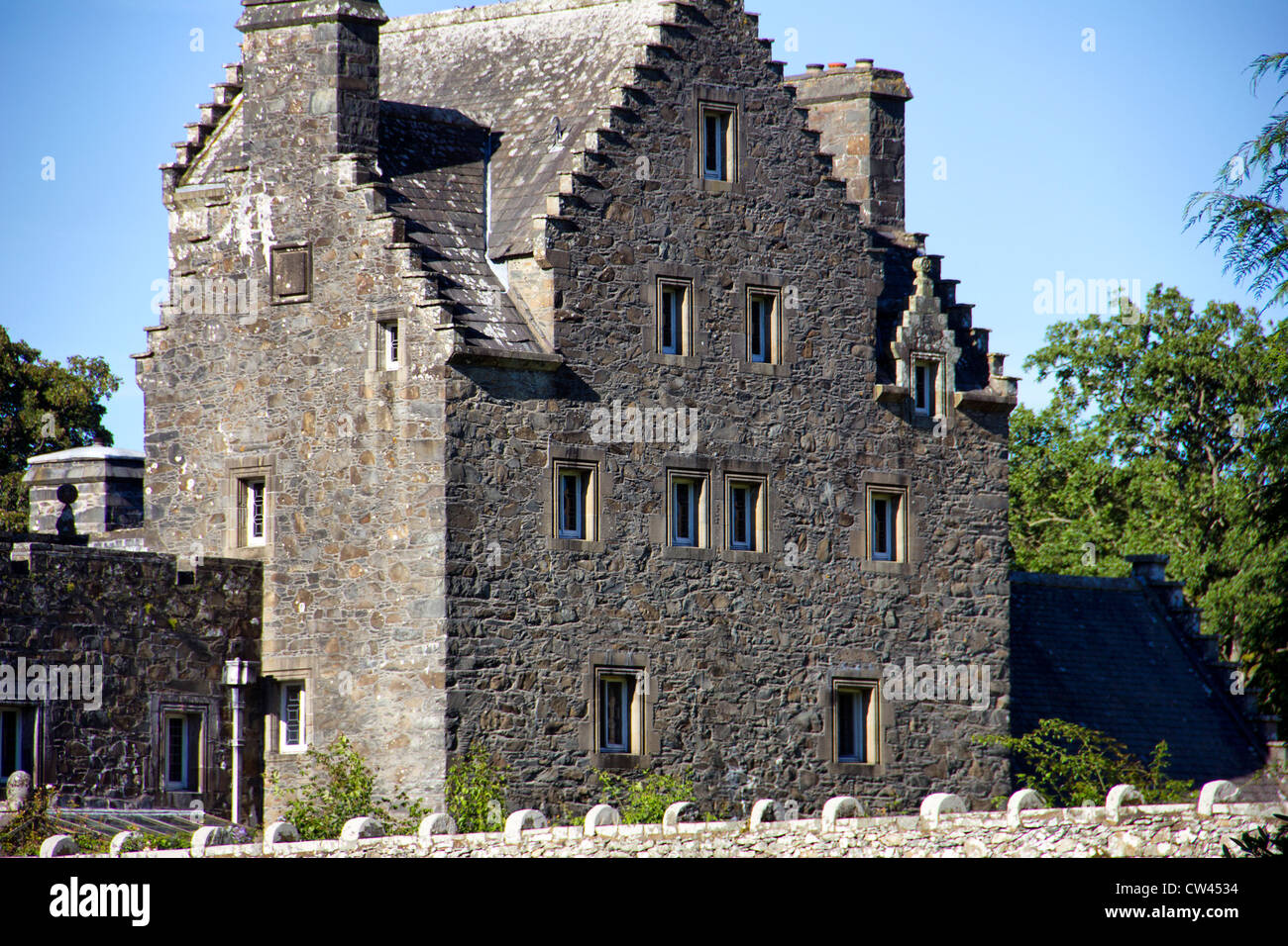 Drumwalt Mochrum Castle in Dumfries ,Scotland Stock Photo - Alamy