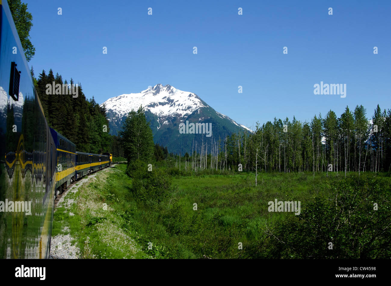 Alaska by Rail Stock Photo - Alamy