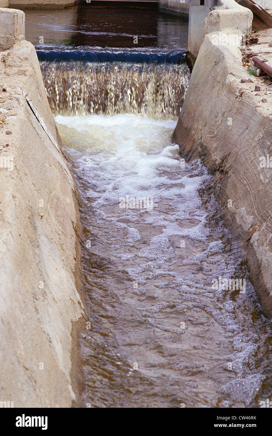 Water in aqueduct Stock Photo - Alamy
