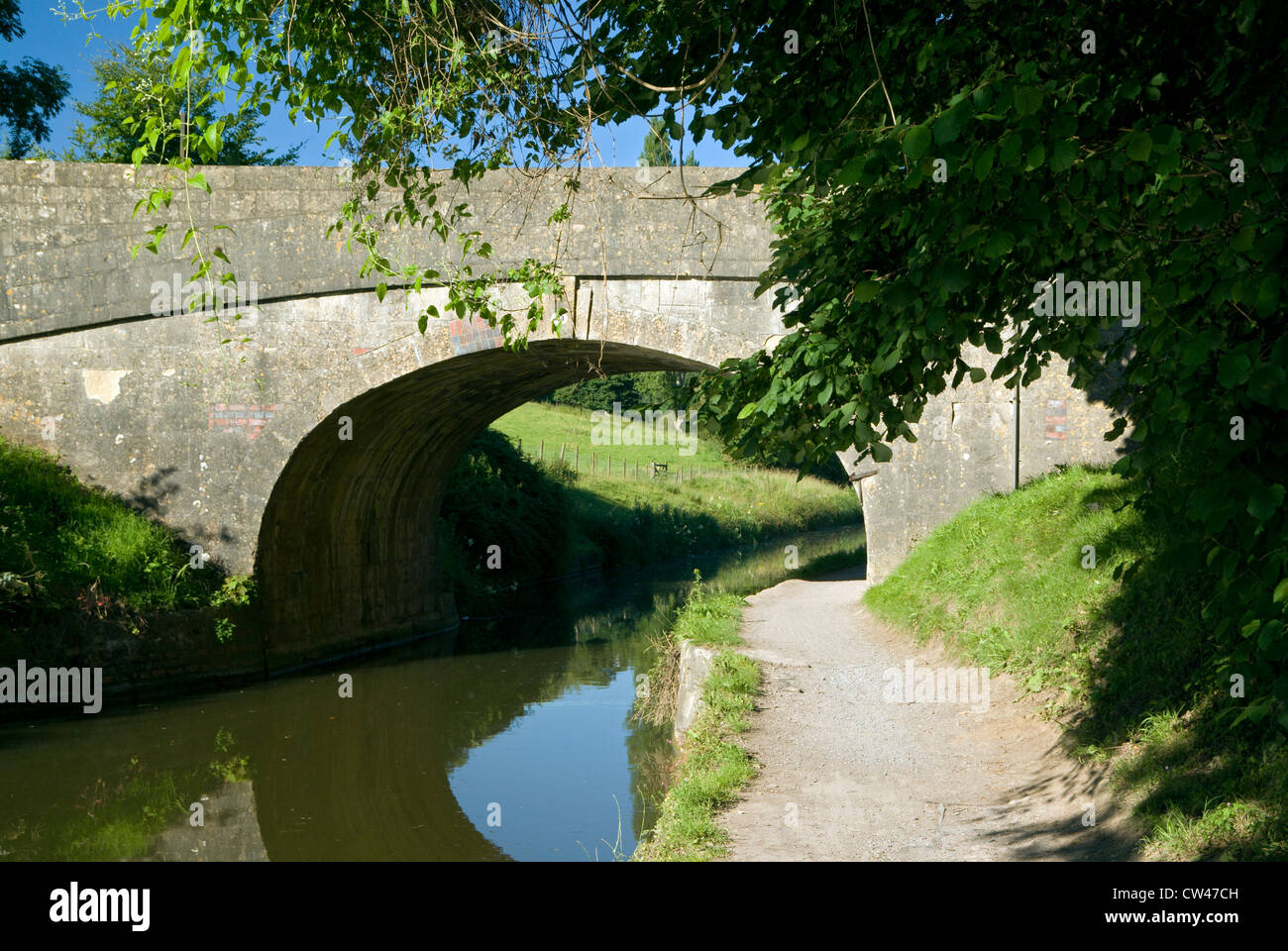 kennet and avon canal bathampton bath somerset england Stock Photo - Alamy