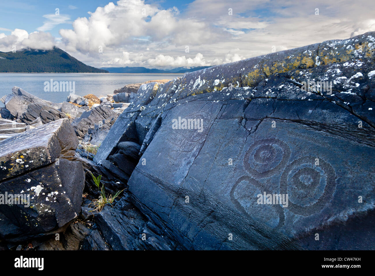 Wrangell alaska petroglyph beach hi-res stock photography and images ...