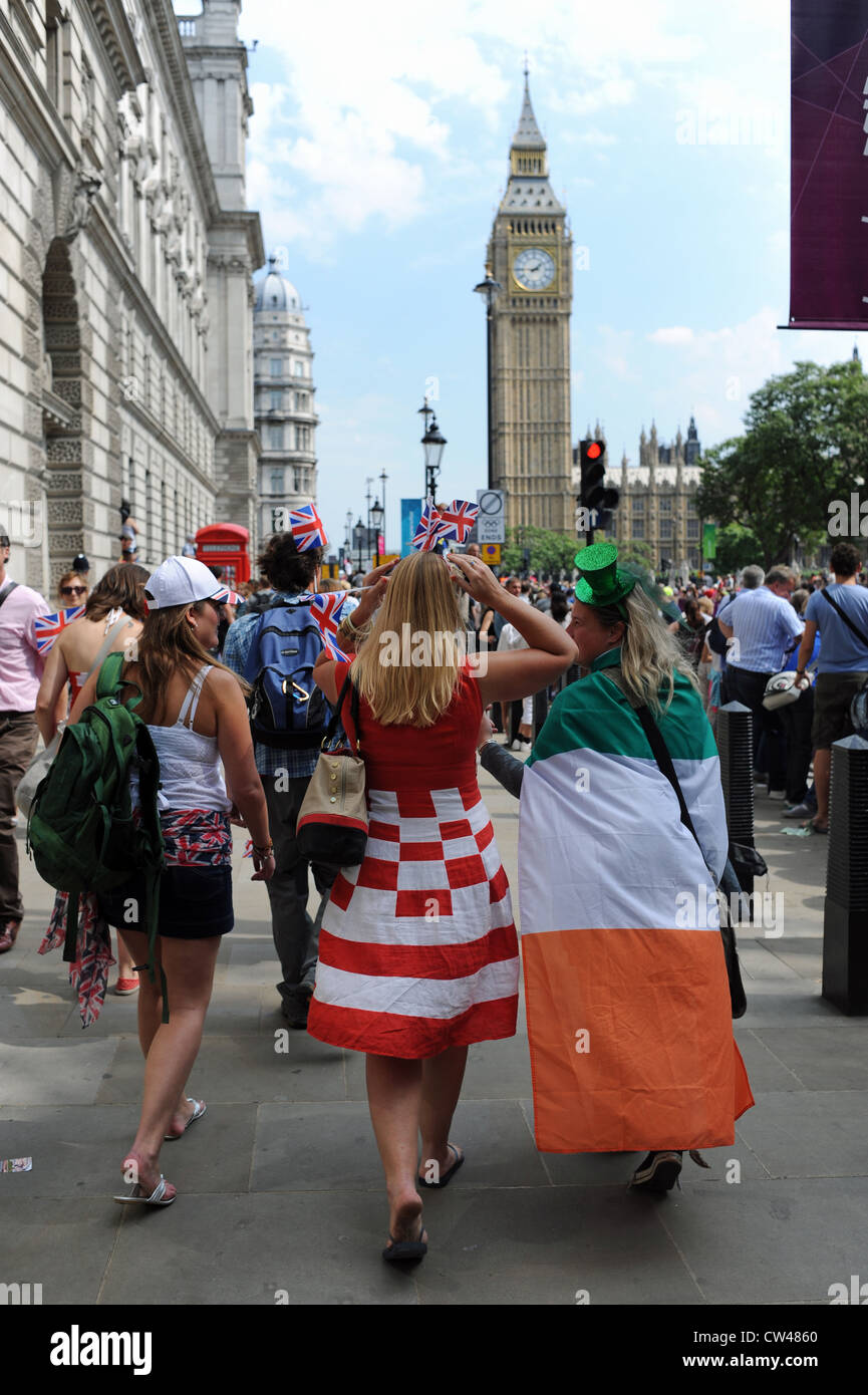 Supporters 2012 london olympics hi-res stock photography and images - Alamy